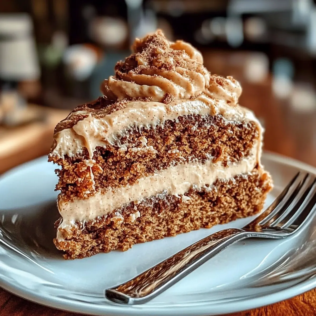Irresistible Gingerbread Cake with Cinnamon Molasses Frosting